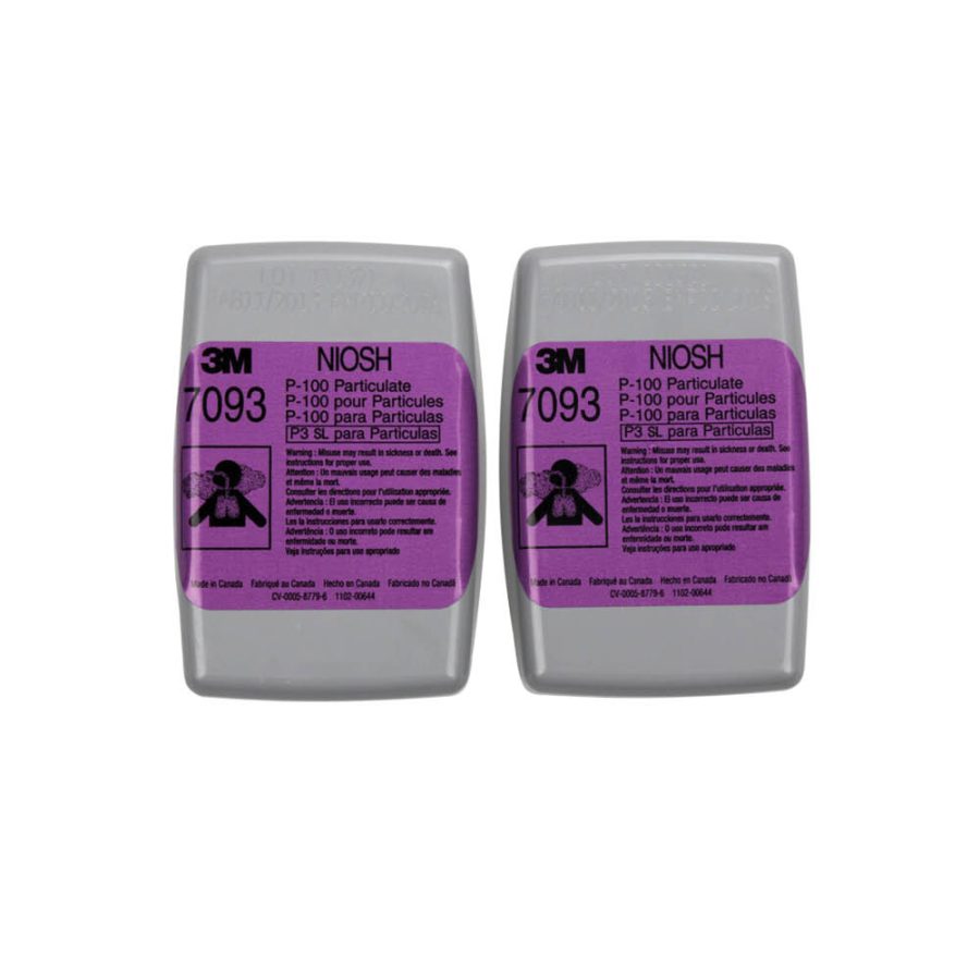 3M 7093 P100 Particulate Filter (2 PCS) - 3M & UVEX PPE Distributor ...
