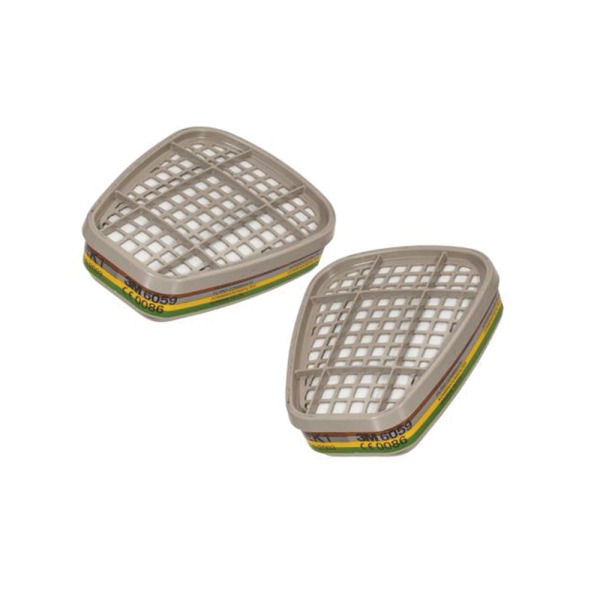 3M™ Gas and Vapour Filters 6059, ABEK1 - 3M & UVEX PPE Distributor ...
