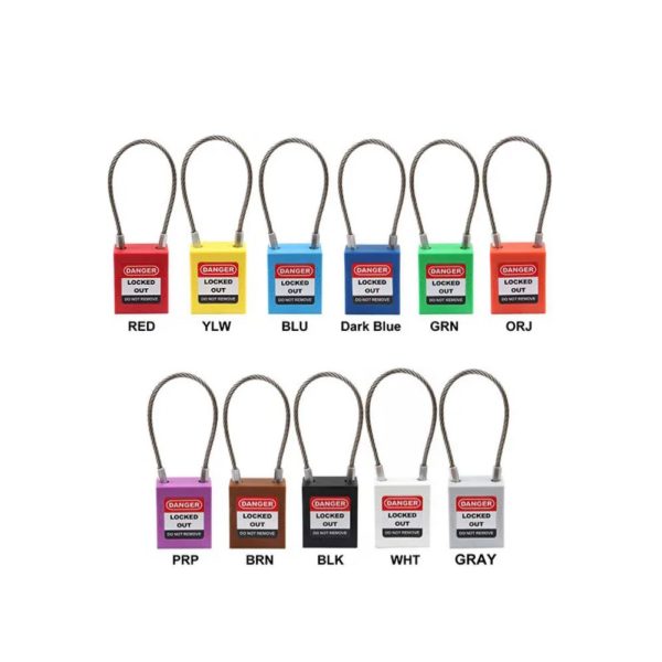 GUARDZER Safety Padlock Cable Shackle - 3M & UVEX PPE Distributor ...