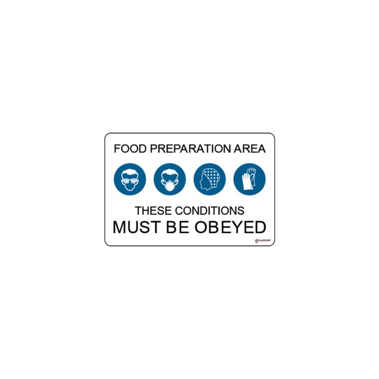 GUARDZER Food Safety Signs - 3M & UVEX PPE Distributor Selangor and ...