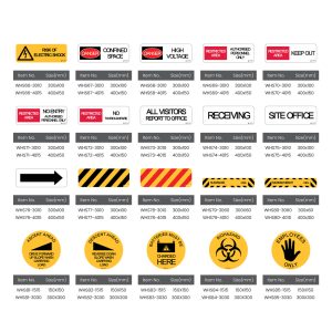 GUARDZER Warehouse Safety Signs - 3M & UVEX PPE Distributor Selangor ...