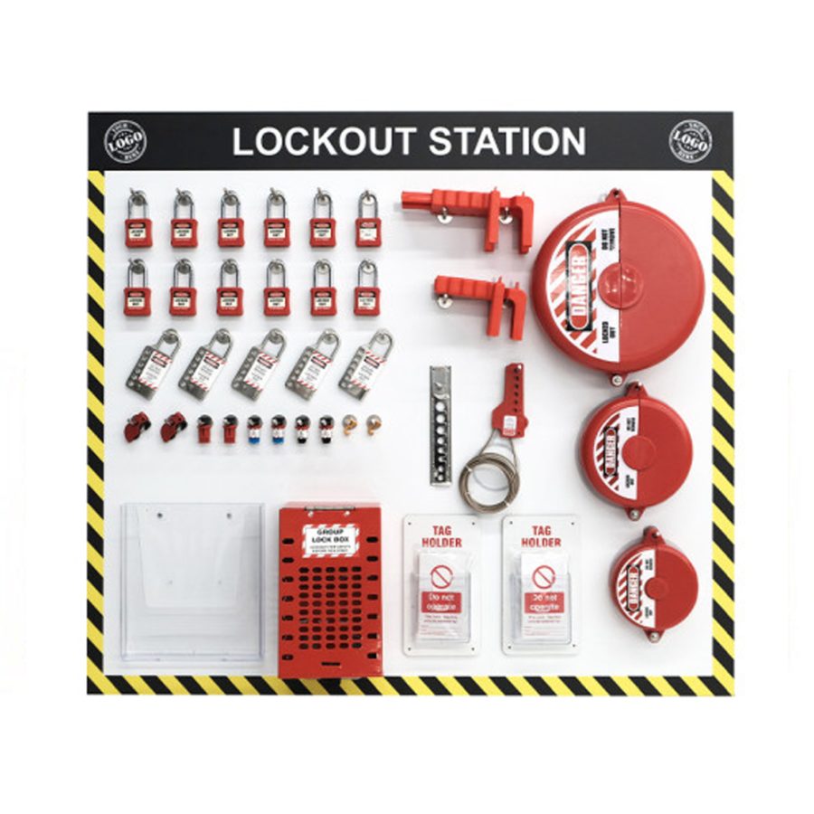Custom Board Lockout Station - 3M & UVEX PPE Distributor Selangor and ...